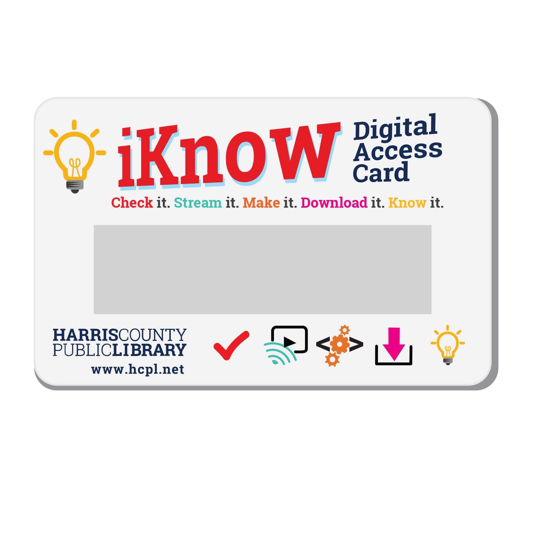 HCPL iKnow Digital Access Library Card | Drush Site-Install